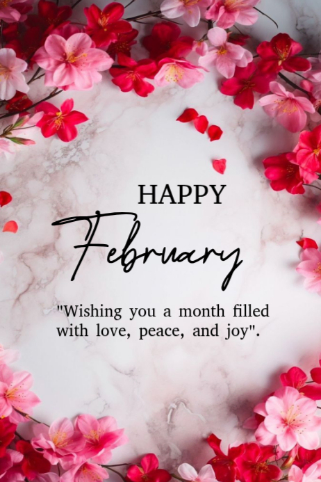 Hello february Template | PosterMyWall