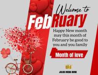 Hello February Template | PosterMyWall