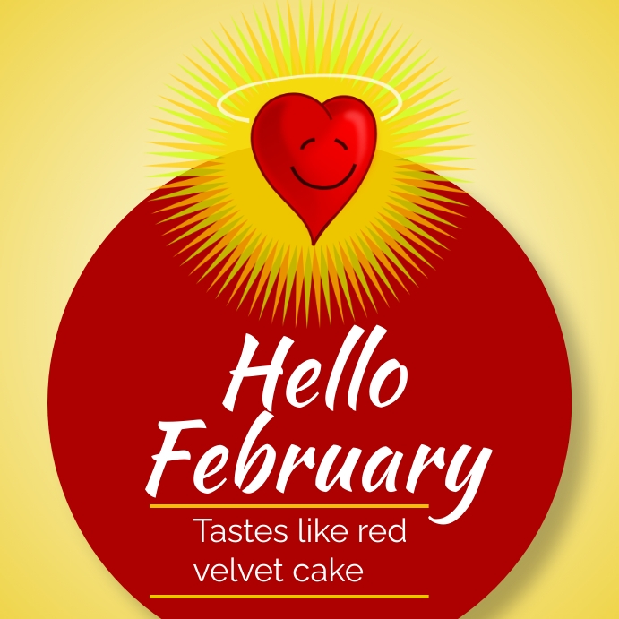 Hello February Instagram Template | PosterMyWall