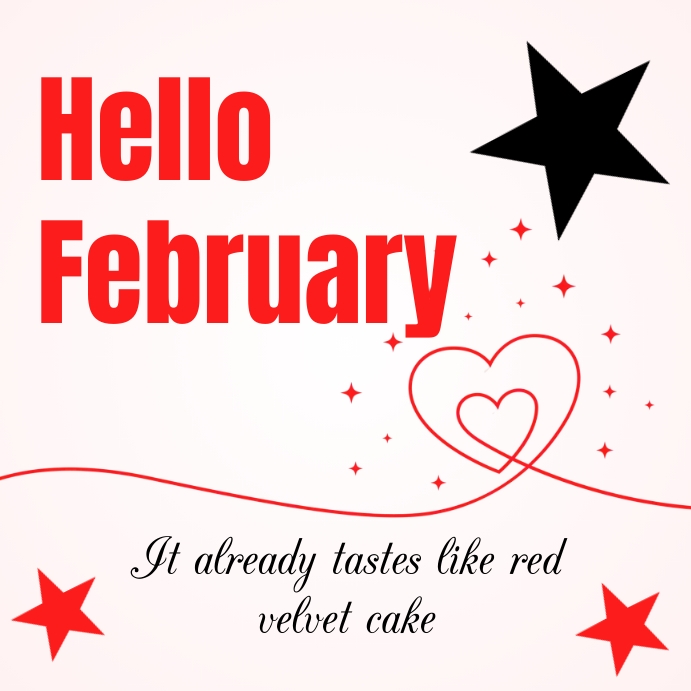 Hello February Instagram Template | PosterMyWall