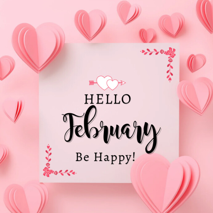 Copy of Hello February Instagram Post 2025 | PosterMyWall