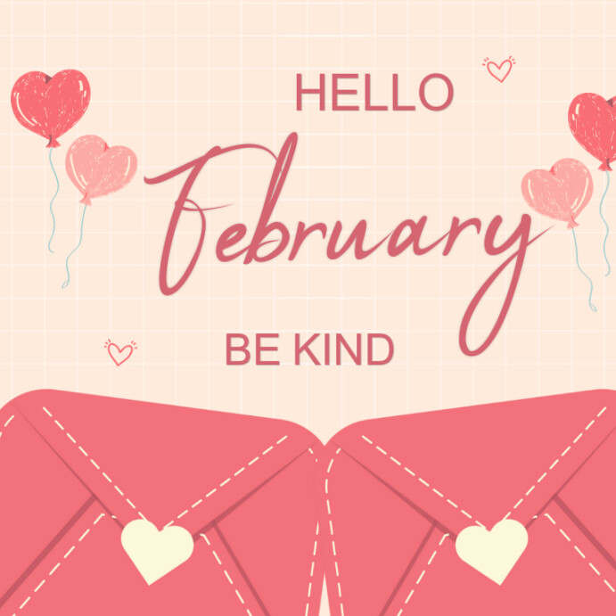 Hello February Instagram Post Template | PosterMyWall