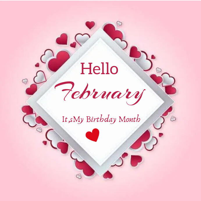 Plantilla de Hello February Instagram post | PosterMyWall