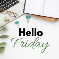 Hello Friday template Instagram post | PosterMyWall