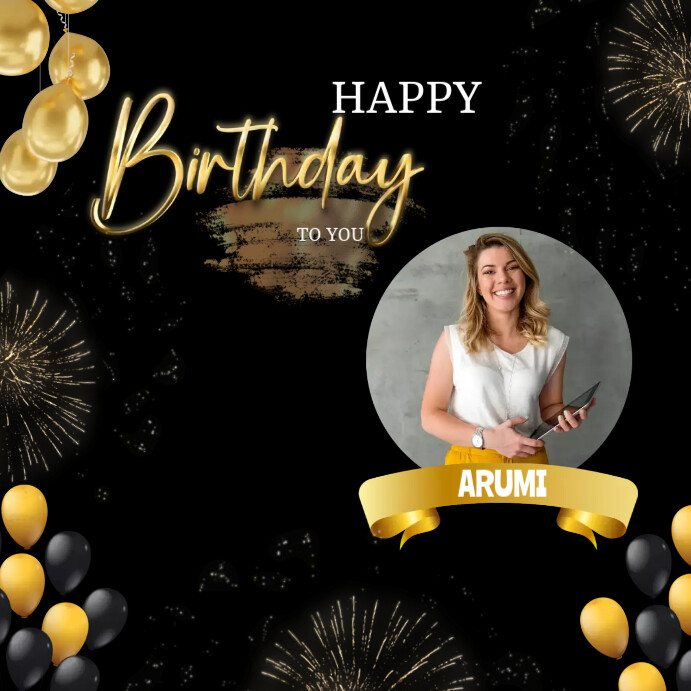 Copy of hello happy birthday | PosterMyWall