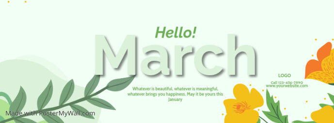 Plantilla de Hello January Happy new year 2025 cover post | PosterMyWall