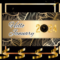 Welcome January Instagram Post Template | PosterMyWall