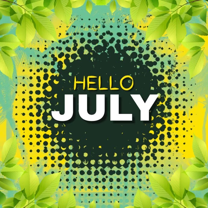Hello July, Hello Summer Template | PosterMyWall