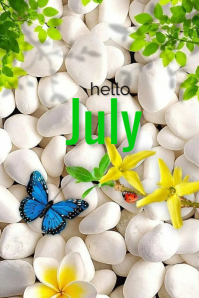 Hello july Template | PosterMyWall