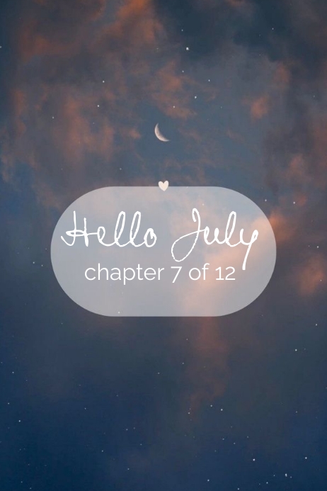 Plantilla de Hello july | PosterMyWall