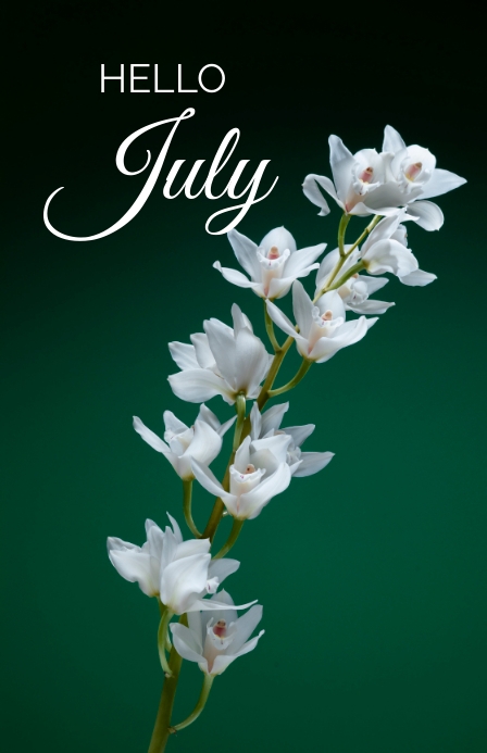 Hello July Template | PosterMyWall