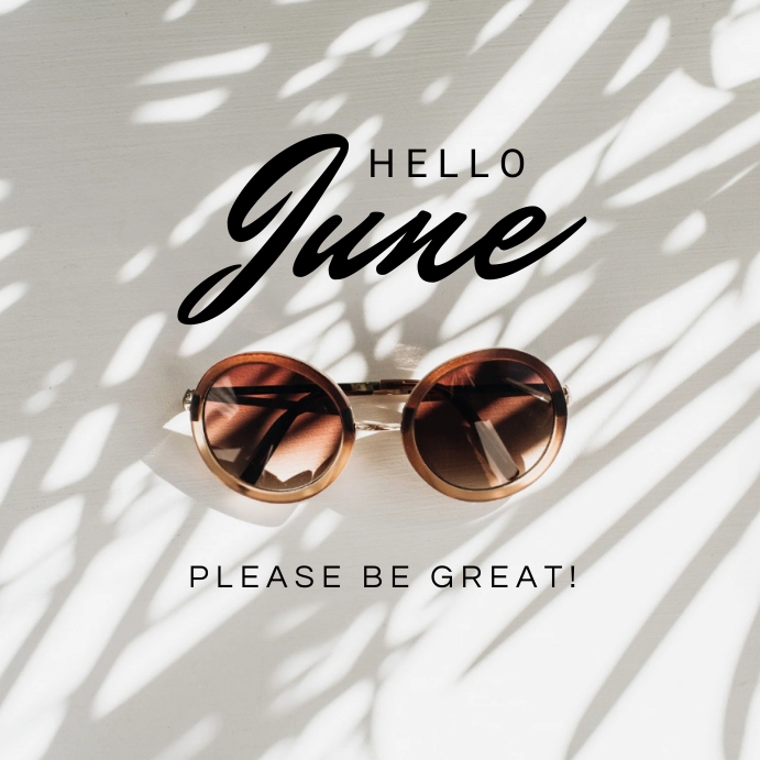 Copy of Hello july Instagram post | PosterMyWall
