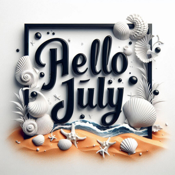 Copy of Hello July Instagram Post | PosterMyWall