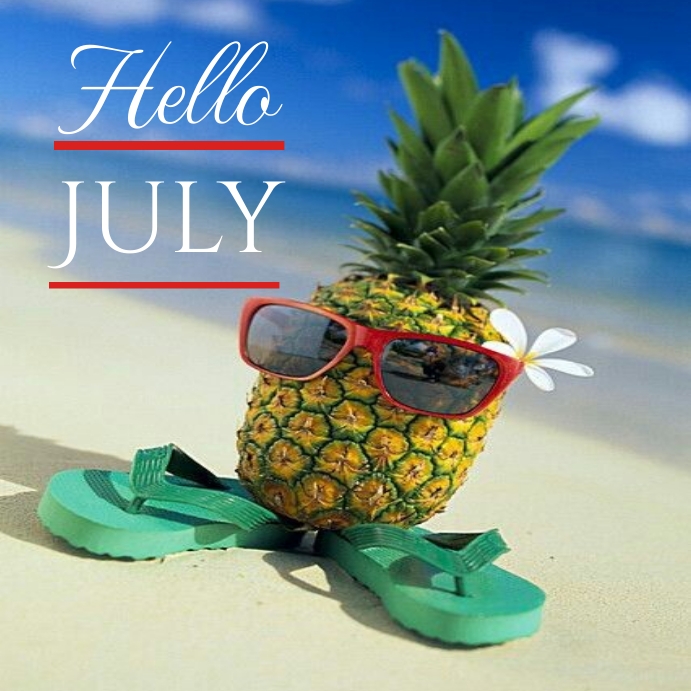Copy of Hello july instagram post | PosterMyWall