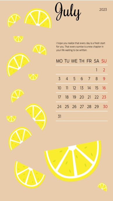 Plantilla de Hello July Instagram Story | PosterMyWall