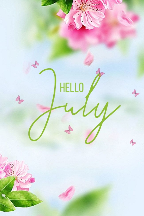 Plantilla de Hello July Instagram Story | PosterMyWall