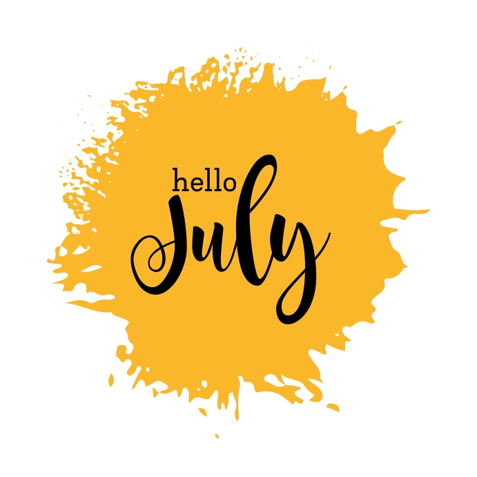 hello july post Template | PosterMyWall