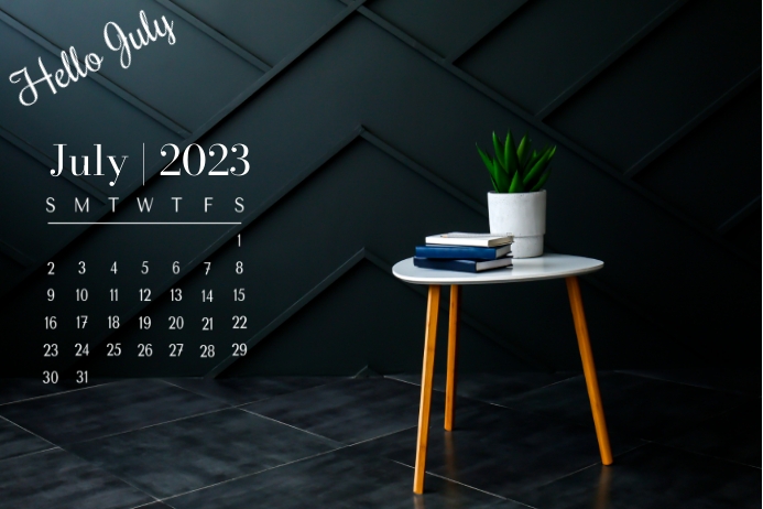 Hello July Poster Design Template | PosterMyWall