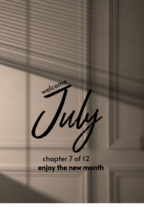 Plantilla de Hello July Poster | PosterMyWall
