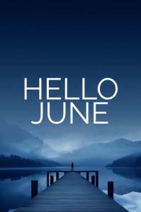 Hello june Template | PosterMyWall