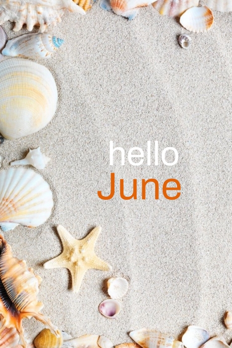 Hello june Template | PosterMyWall