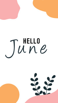 hello june Template | PosterMyWall