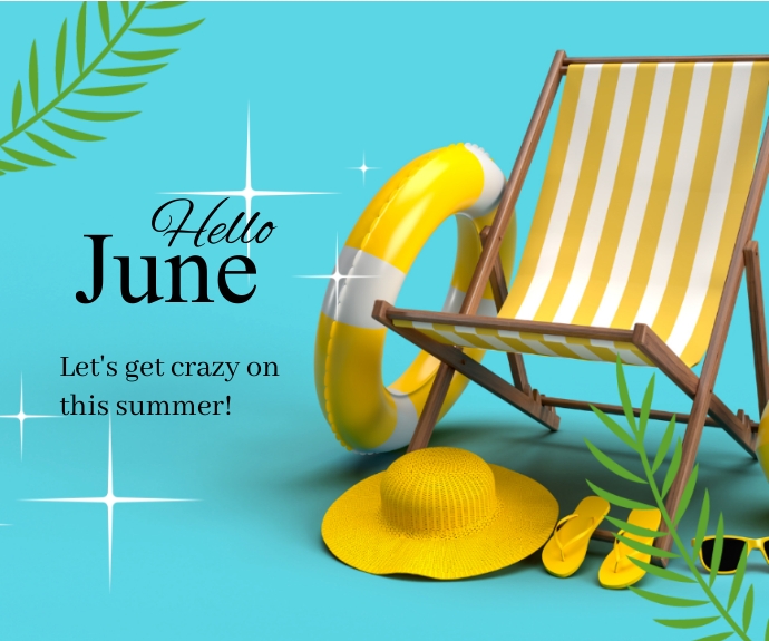 hello june Template | PosterMyWall