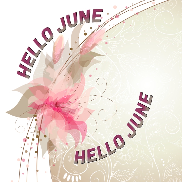 Hello june Template | PosterMyWall