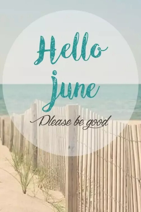 Hello june Template | PosterMyWall