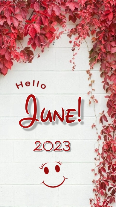 Plantilla de Hello June | PosterMyWall