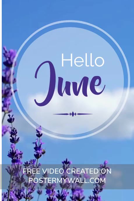 Hello june Template | PosterMyWall