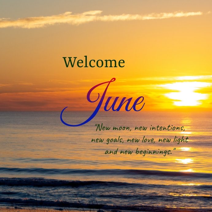 Hello June Instagram Post Template | PosterMyWall