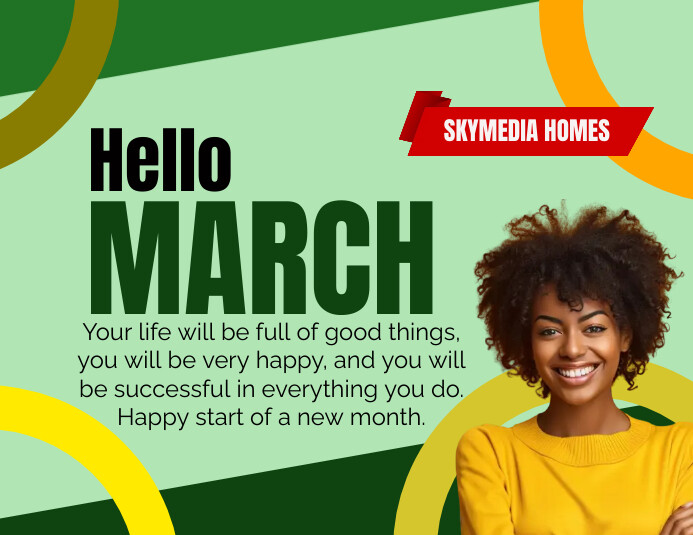 Copy of Hello March | PosterMyWall