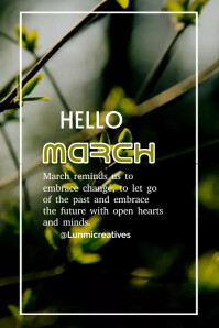 March Template | PosterMyWall