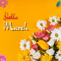 Happy New Month March Template | PosterMyWall