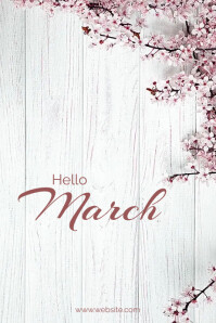 Hello march Template | PosterMyWall