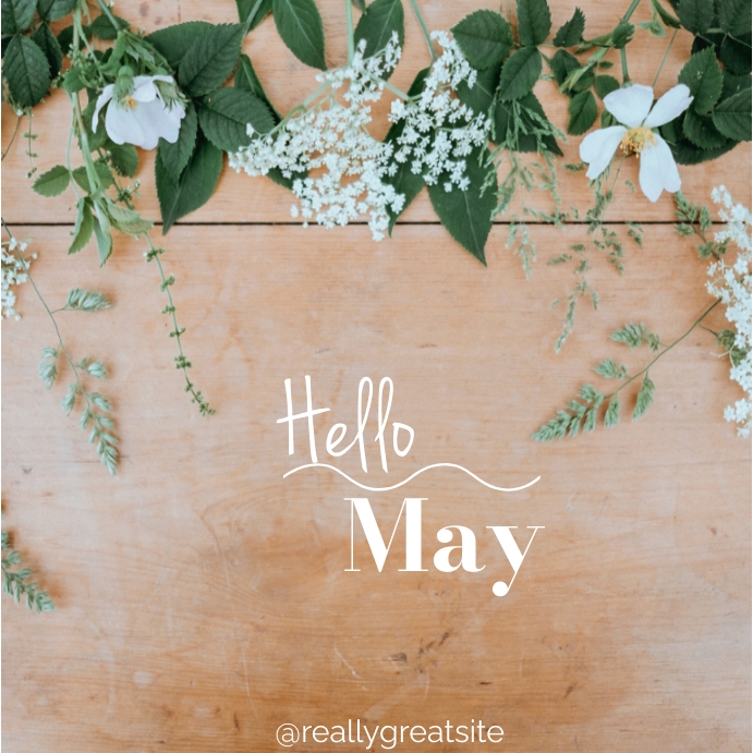 Hello may Template | PosterMyWall
