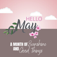 Hello May Template | PosterMyWall