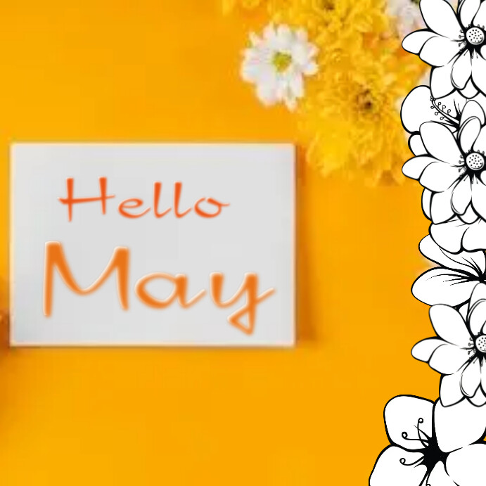 Hello may Template | PosterMyWall