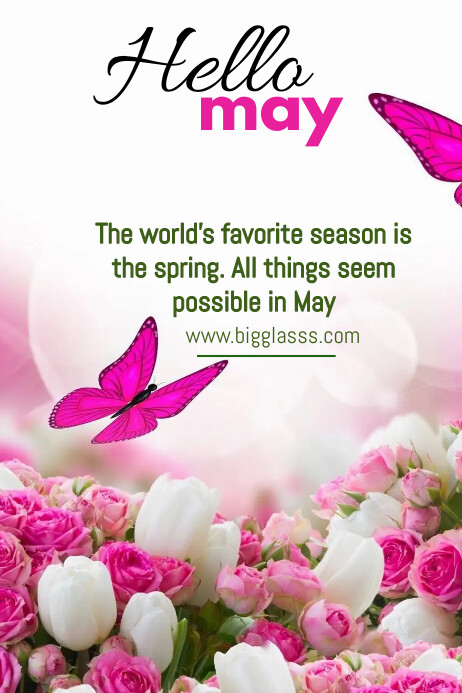 Hello may Template | PosterMyWall