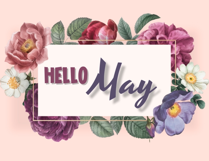 Hello May Template | PosterMyWall