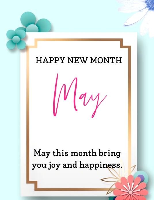Hello may Template | PosterMyWall