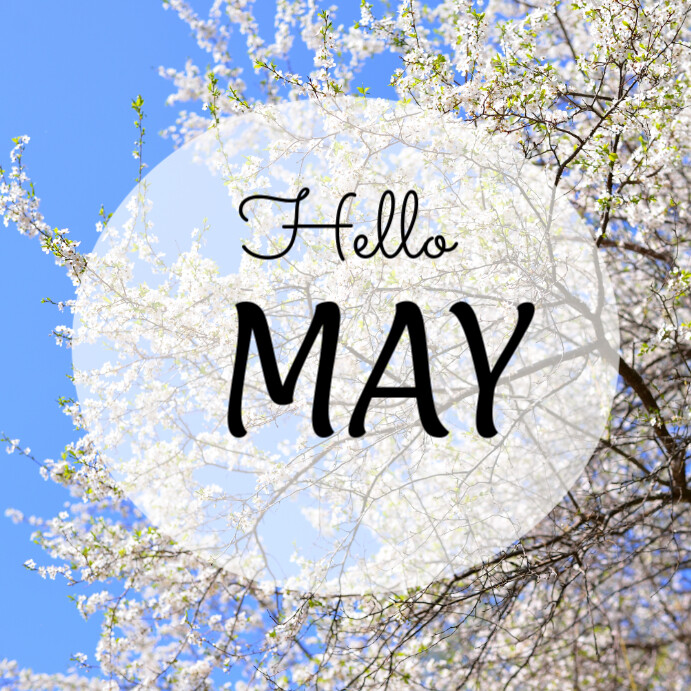 Hello may flyer template | PosterMyWall