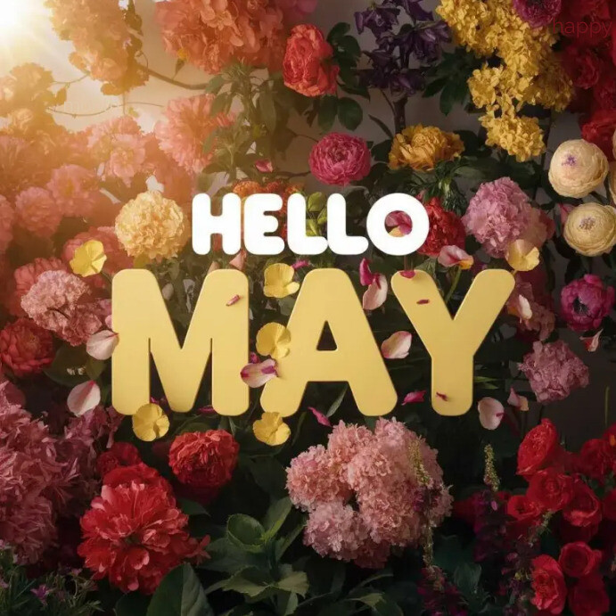 Hello May Greeting Template | PosterMyWall