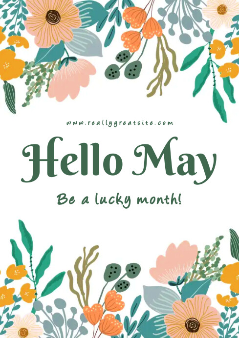 Copy of hello may IG | PosterMyWall