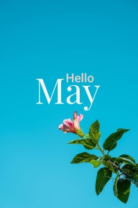 Hello May poster Template | PosterMyWall