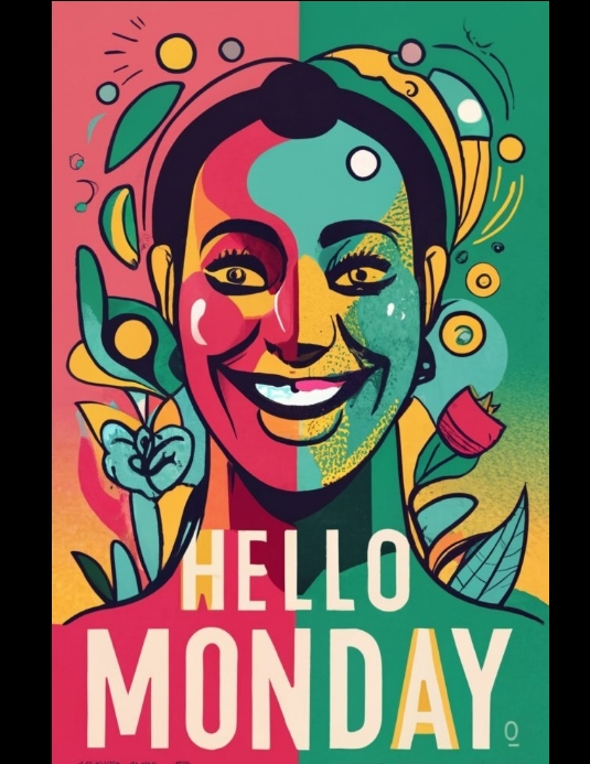 Plantilla de Hello Monday flyer | PosterMyWall