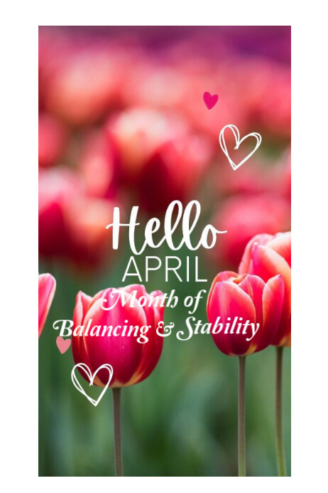 Copy of Hello month of April | PosterMyWall