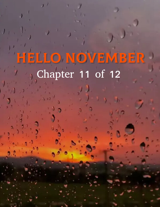 Hello November Template | PosterMyWall
