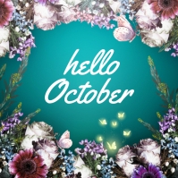 hello October Template | PosterMyWall